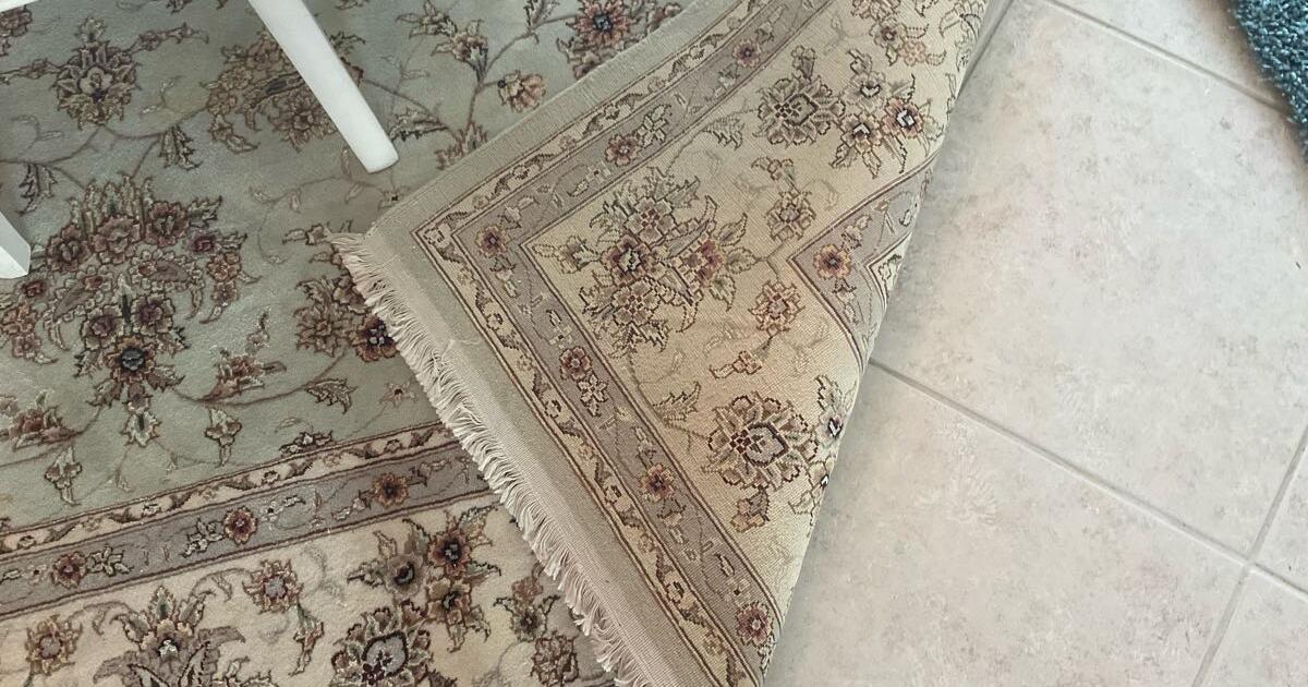 RUG. Pastel patterned rug 7x10 for $50 in Sarasota, FL | For Sale ...