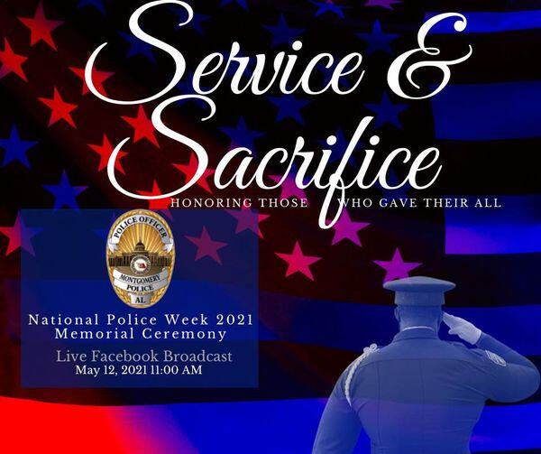 National Police Week 2021- Memorial Ceremony (Montgomery Police ...