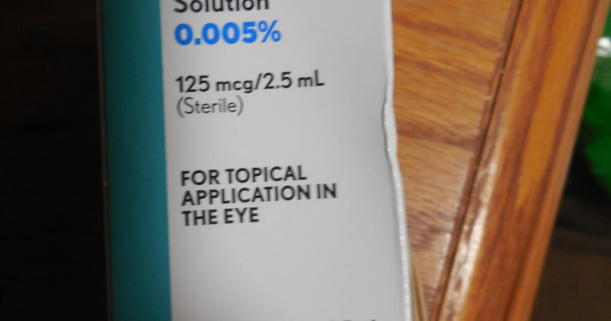 FREE: Latanoprost Ophthalmic Solution 0.005%, 2.5 mil, RX Only Expires 12/2025 for Free in ...