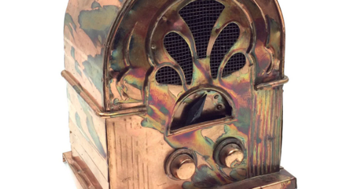 Vintage Copper Radio Music Box for $30 in Stockton, CA | For Sale ...