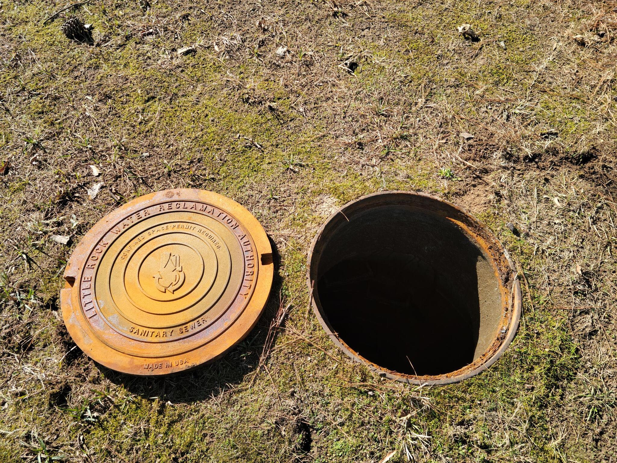 Missing Manhole Covers -- (Little Rock Water Reclamation Authority ...