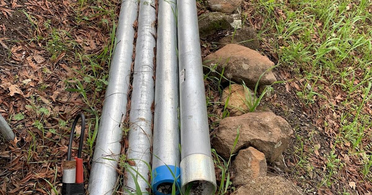 4- 10' Heavy duty rigid electrical conduit pipes for $100 in Danville ...