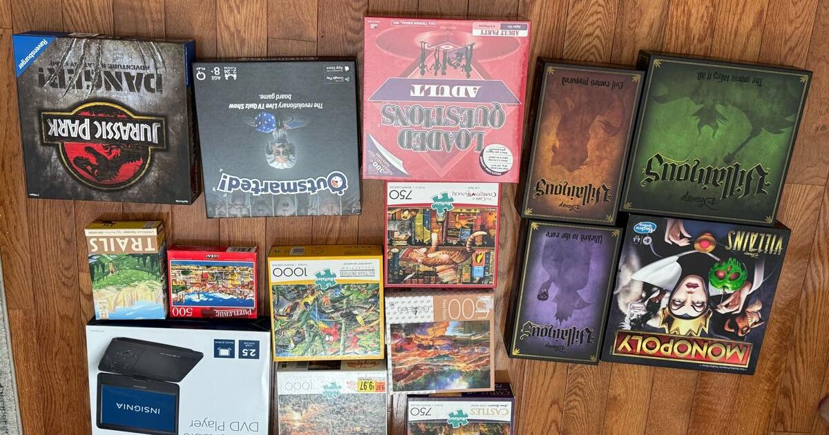 PENDING -Board Games and Puzzles Bundle for Free in Littleton, CO | For ...