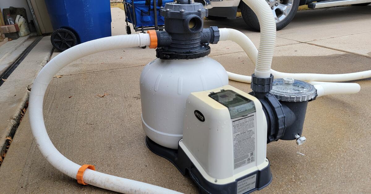 Intex SF70110-2 Sand Filter (Accepting Offers) for Free in Leander, TX ...