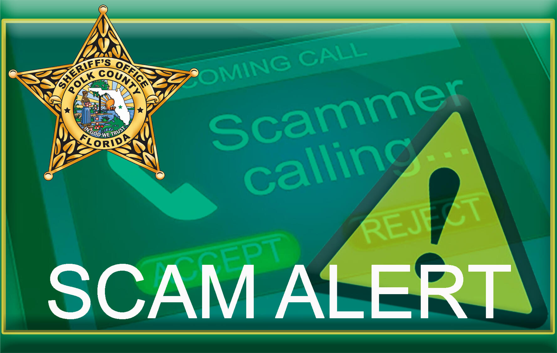 Scam Alert - beware of suspicious phone calls (Polk County Sheriff's ...