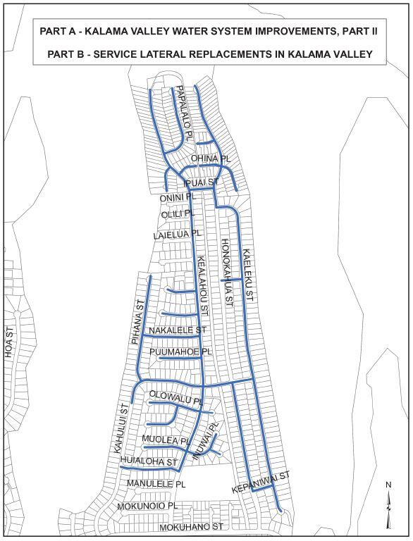 KALAMA VALLEY WATER SYSTEM IMPROVEMENTS (Honolulu Board of Water Supply ...