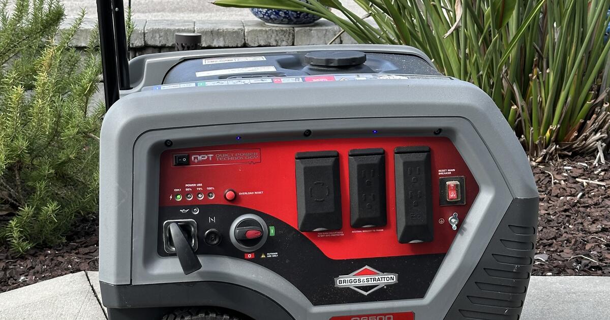 Briggs & Stratton Q6500 Inverter Generator for $475 in Palm Coast, FL ...