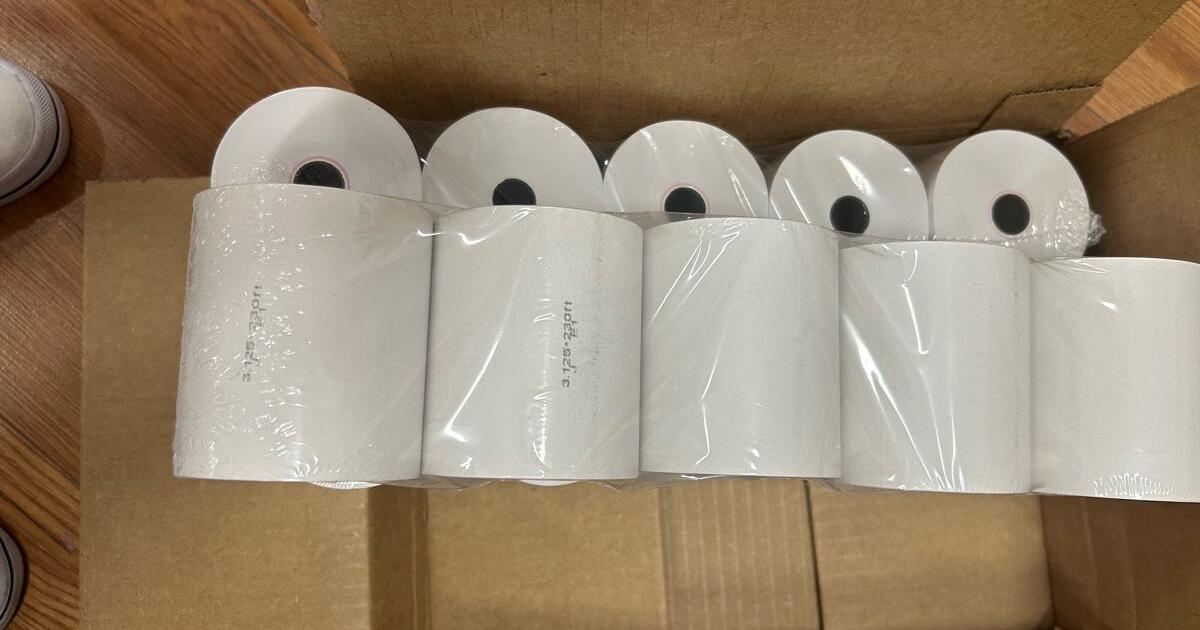 Thermal register paper & credit card machine paper in Chester, MD | For ...