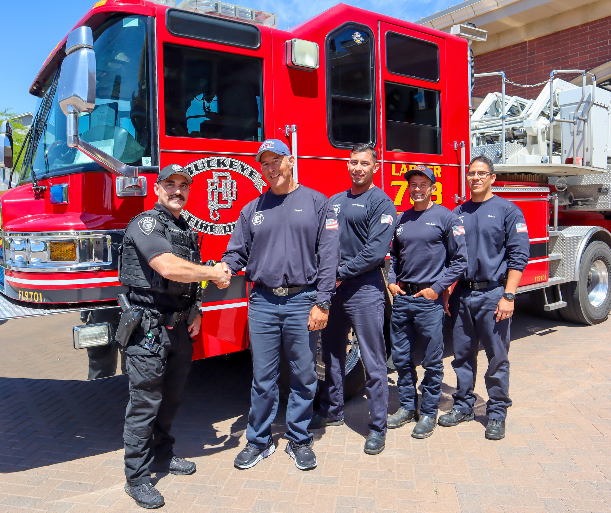 Today we celebrate our partners in public safety at the Buckeye Fire ...
