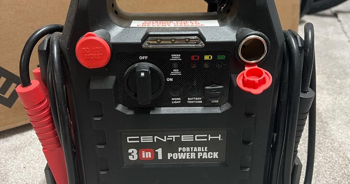 Cen-Tech 3-in-1 Portable Power Pack [PENDING PICK UP] for Free in Seattle, WA | For Sale & Free ...