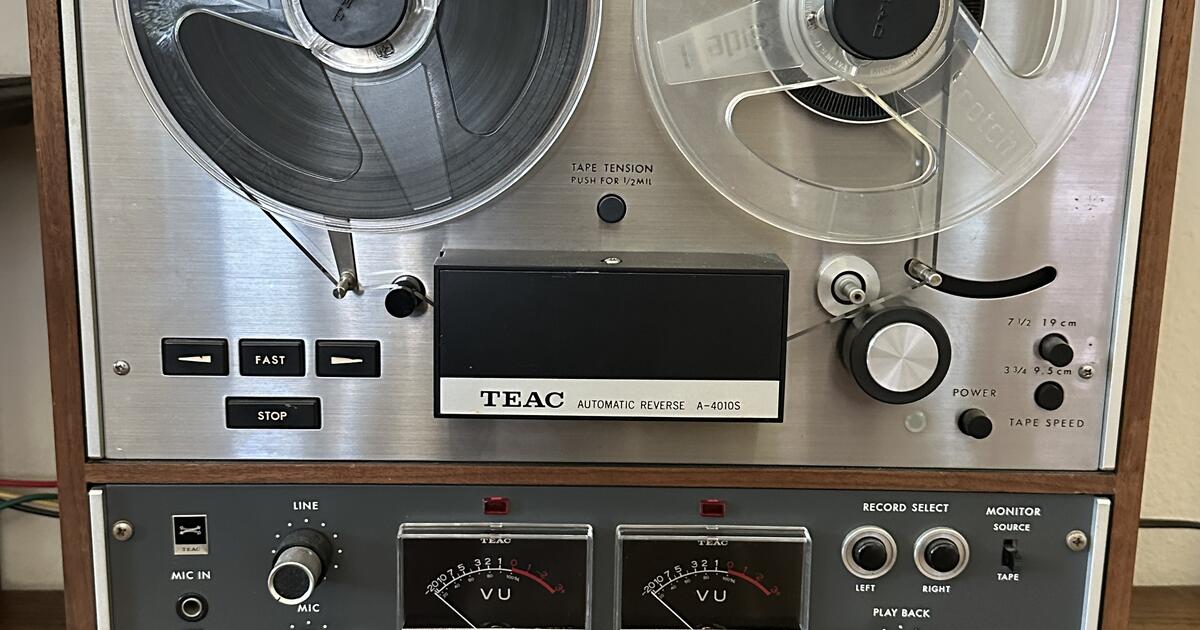 TEAC A-4010S Reel-to-Reel Tape Recorder for $50 in Venice, FL | For ...