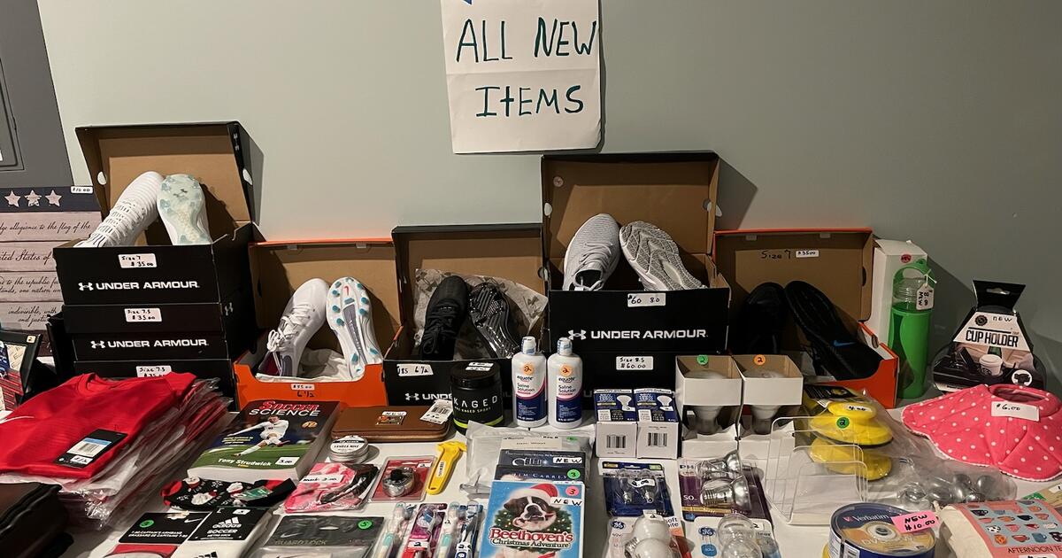 Indoor Garage Sale. Very Organized. Ongoing...come anytime with ...