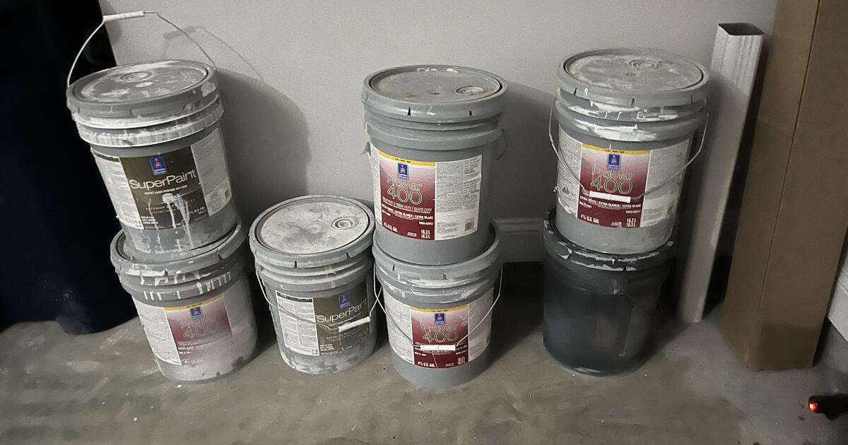 Sherwin-Williams Paint Buckets for Free in Fernandina Beach, FL | For ...