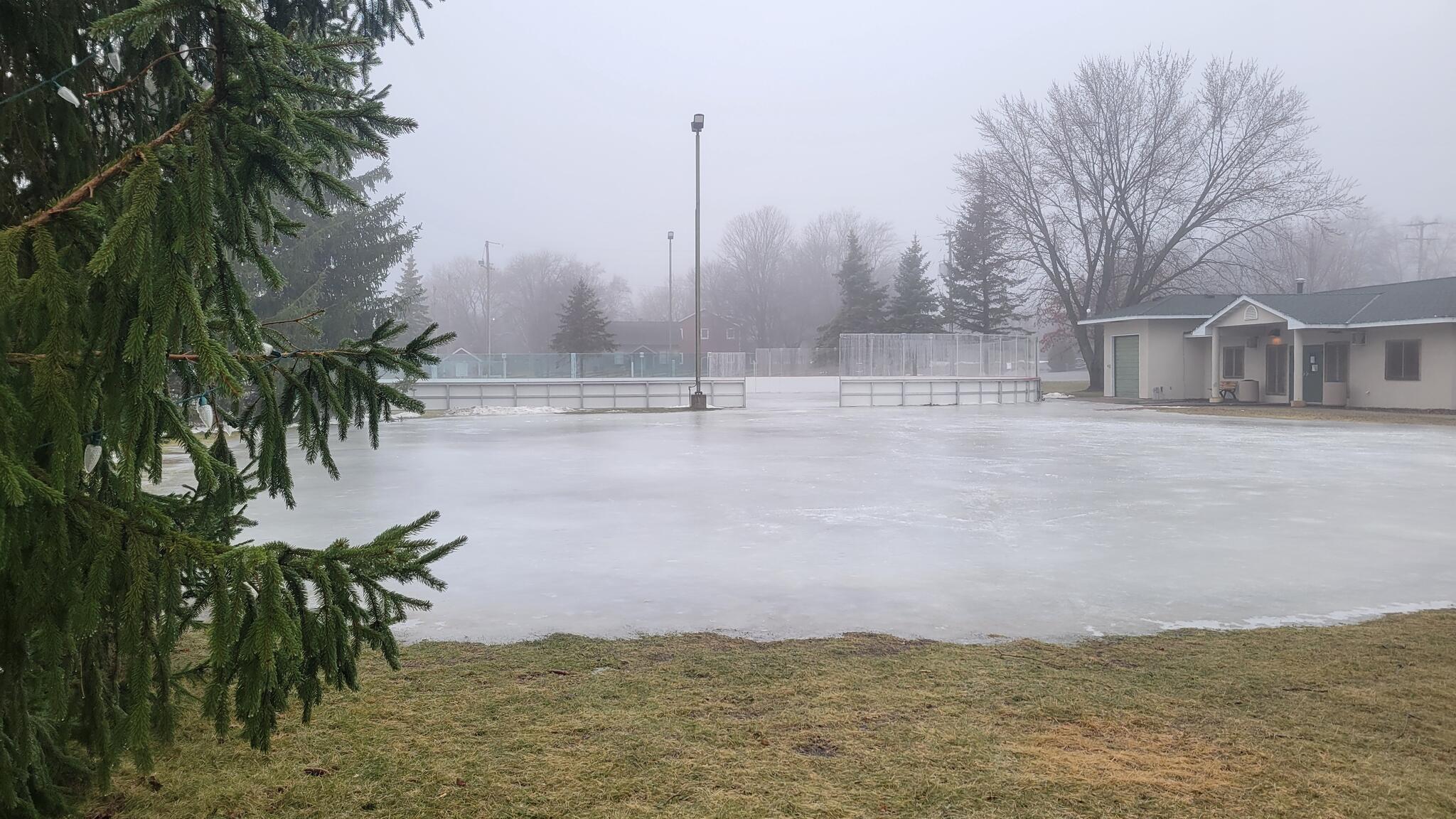 ICE RINK UPDATE: CLOSED, 12/30/2024, due to unsafe ice conditions ...