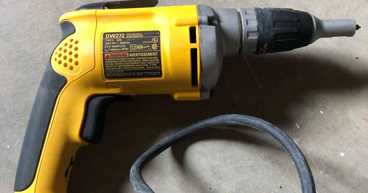 Dewalt DW272 Scrugun for $55 in Greenwood, IN | For Sale & Free — Nextdoor