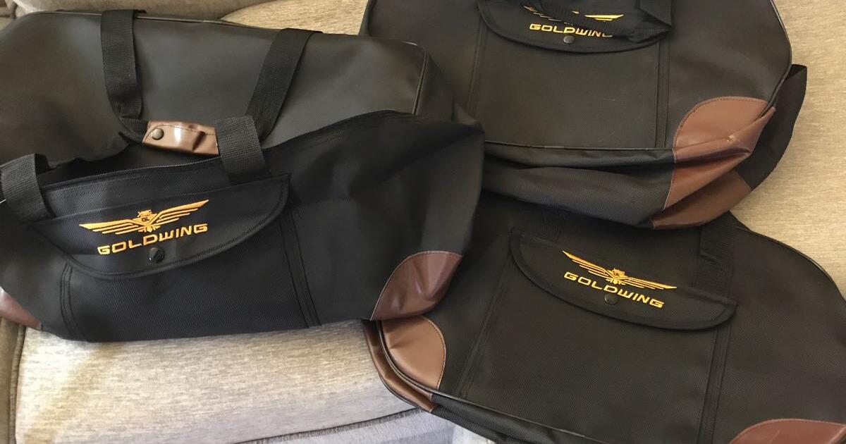 Goldwing luggage for saddle bags and trunk fits 2018-2021 year models ...