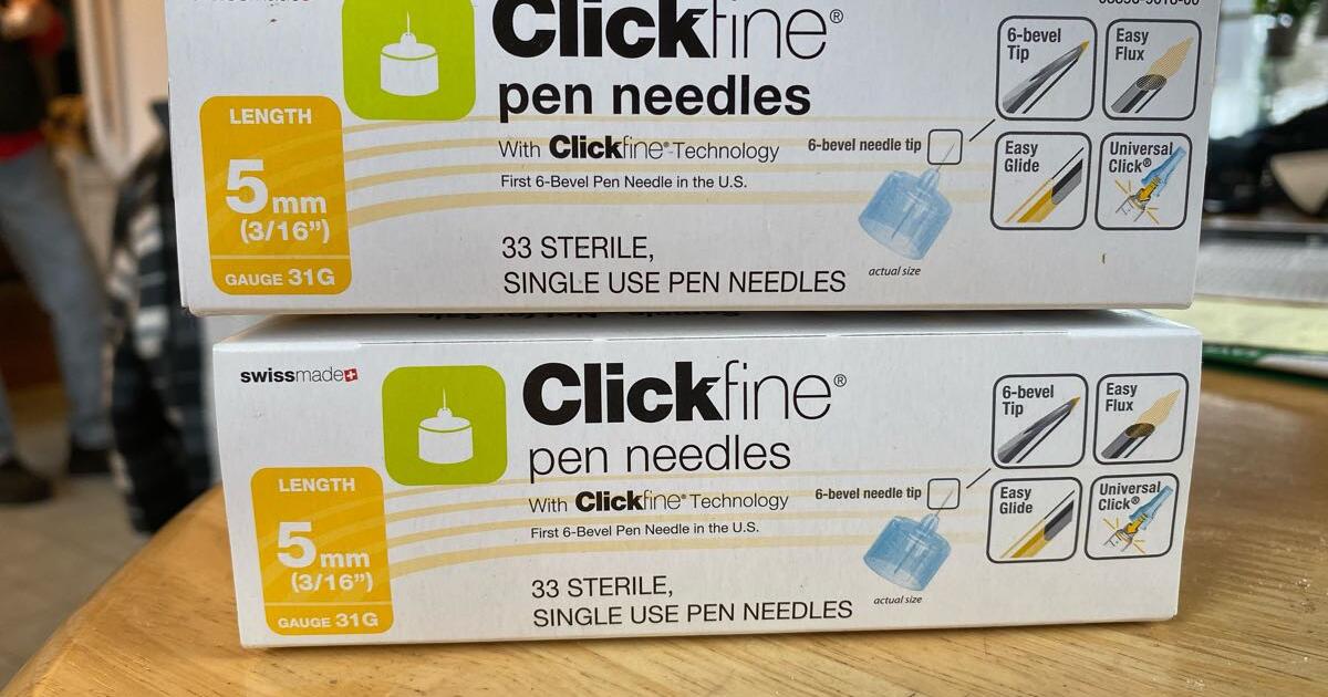 Clickfine Pen Needles for Tymlos FREE for Free in Syosset, NY | For ...