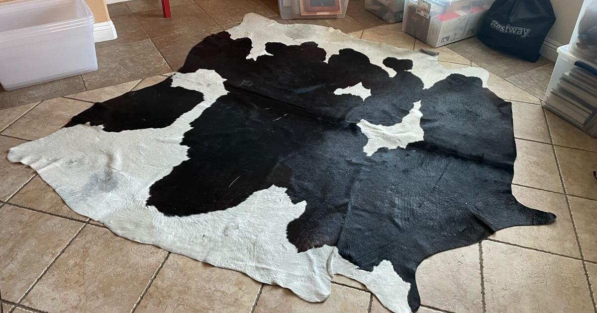 IKEA Cow rug for $25 in Las Vegas, NV | For Sale & Free — Nextdoor