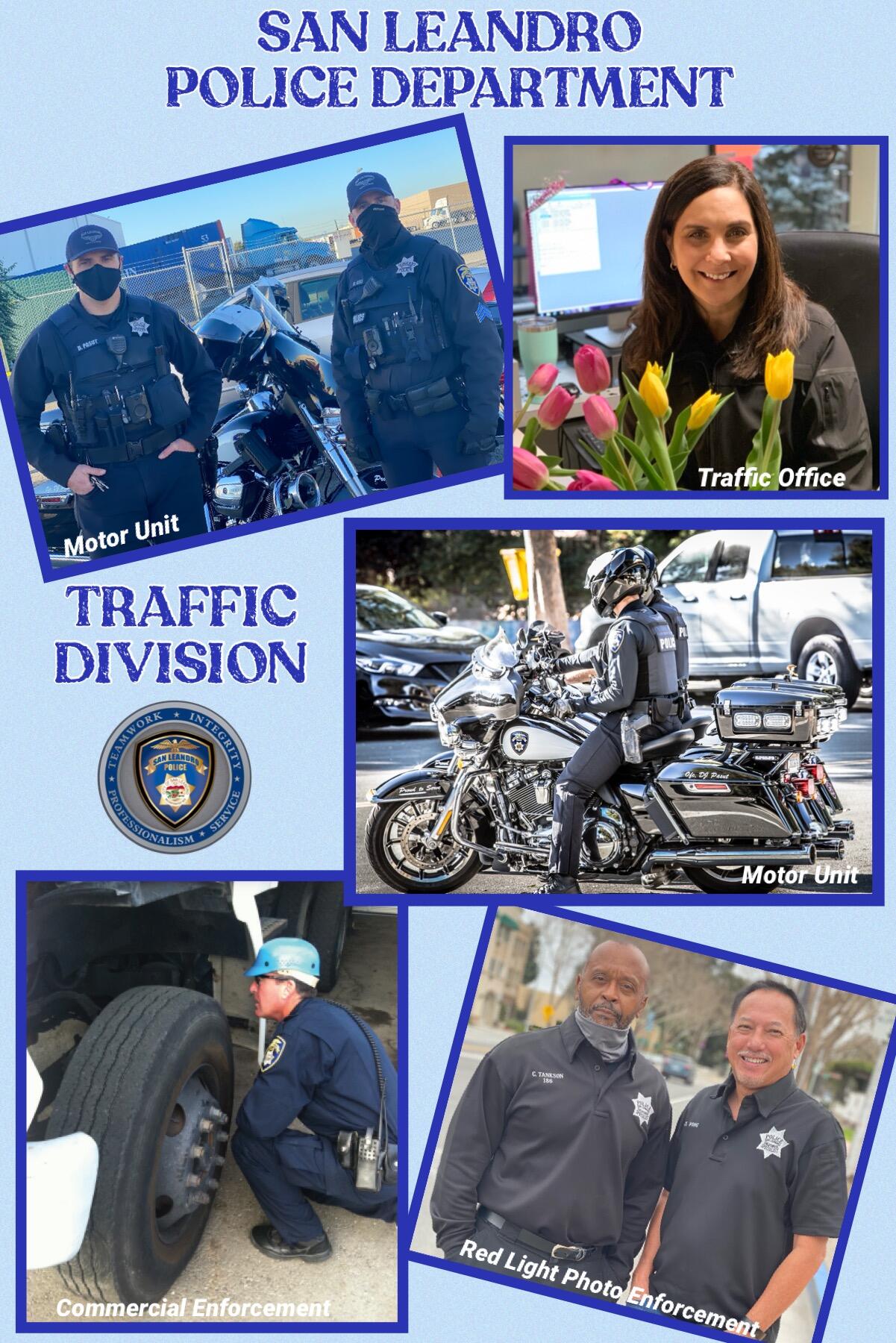 Meet the faces behind your SLPD’s Traffic Division (San Leandro Police ...