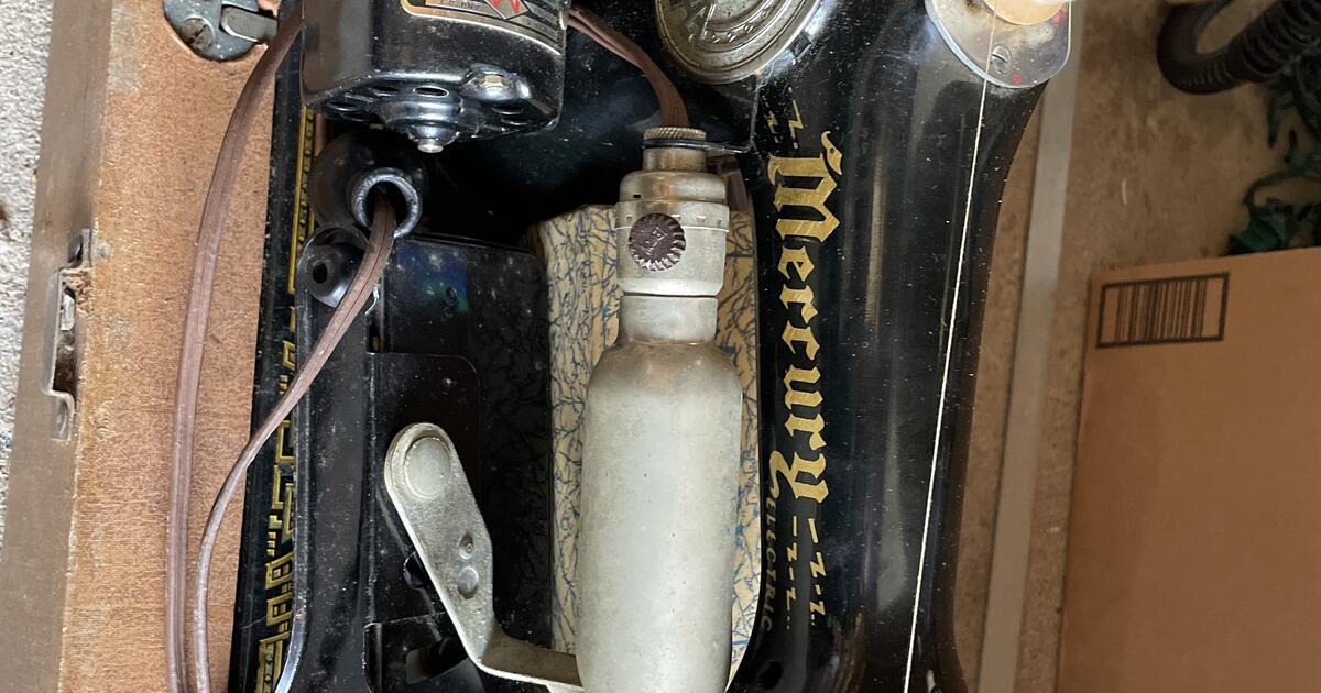Antique mercury electric sewing machine - does not work for Free in ...