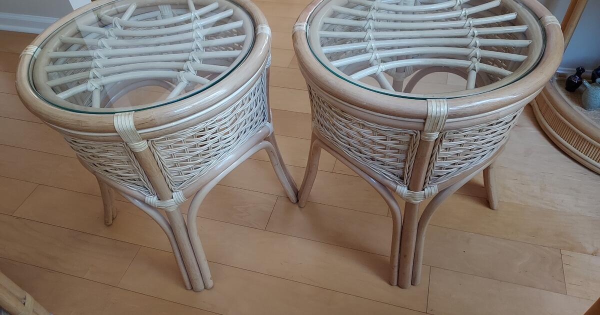 Wicket End Tables for $75 in Palmyra, PA | For Sale & Free — Nextdoor