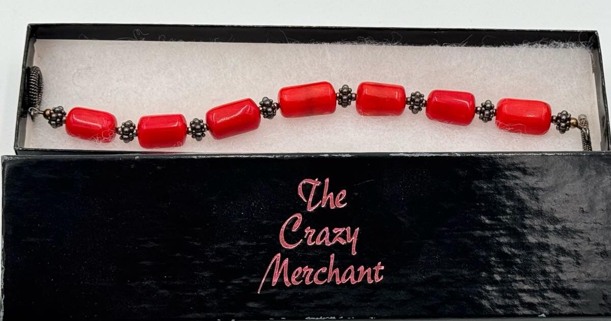 The Crazy Merchant Red Beaded Bracelet for Free in Littleton, CO | For ...