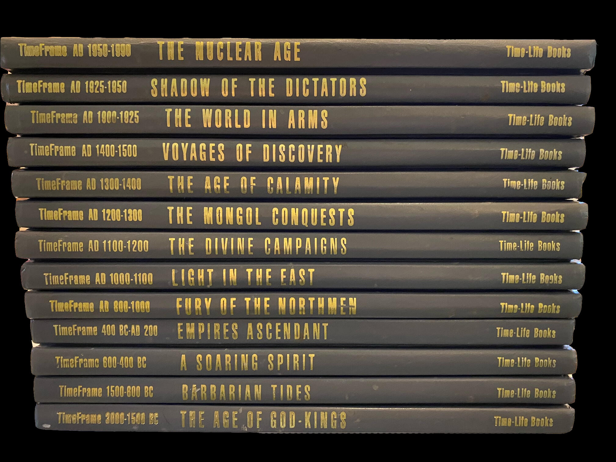Time-Life Book Set - Time Frame partial set of 13 books-Individually or ...