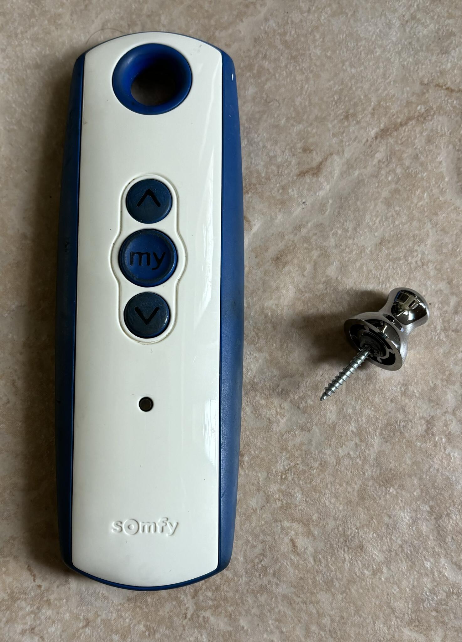 Somfy Telis Remote for Motorized Screens + Programming Instructions for ...