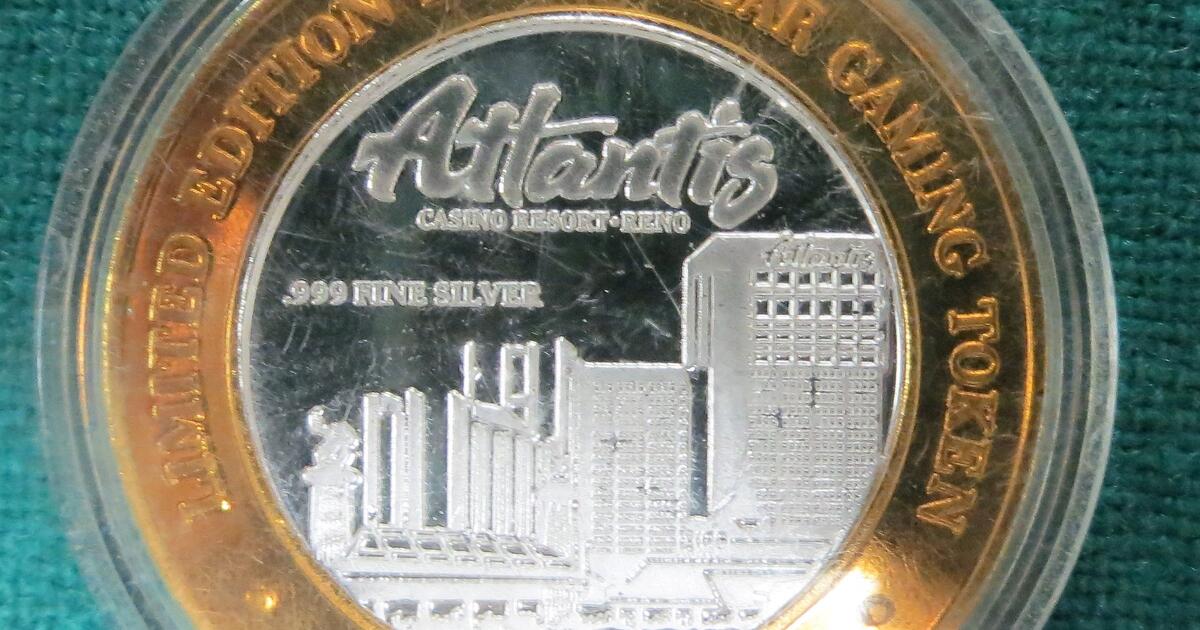 Atlantis $10 .999 Fine Silver Gaming Token for $25 in Buffalo, NY | For ...
