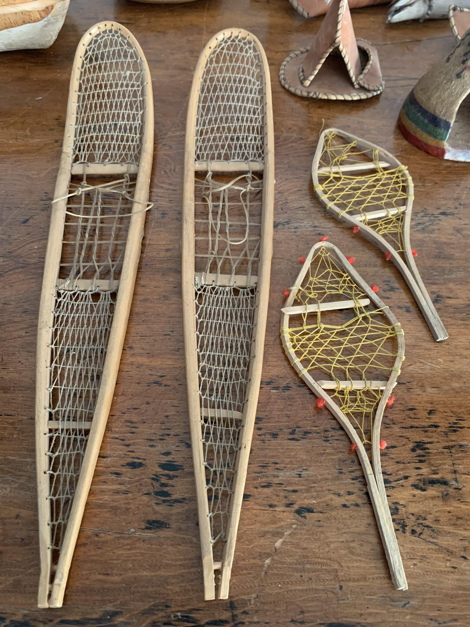 Grouping of Native American / Indigenous Canadian handmade objects for ...