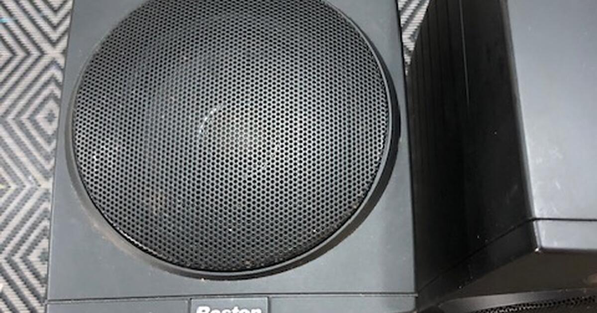Boston Acoustics Model "Micro 80X" Speakers for $20 in Punta Gorda, FL ...