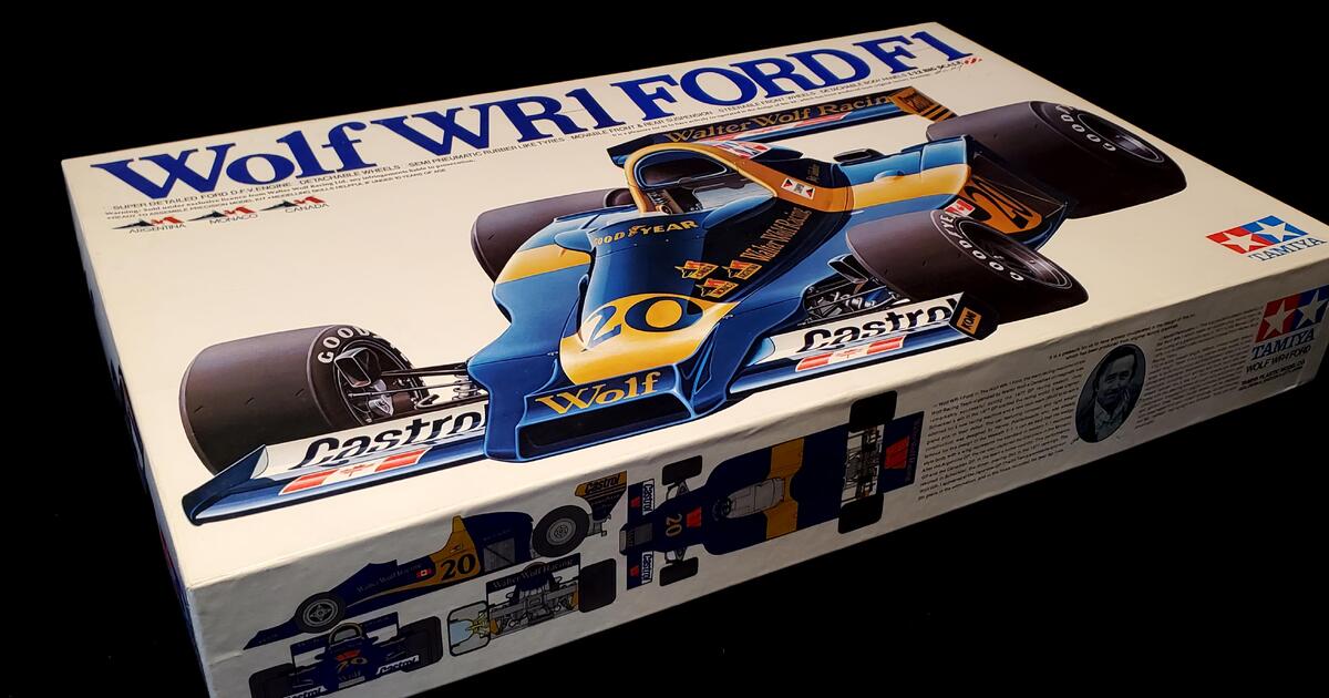 Vintage Tamiya Wolf WR1 Ford F1 1:12 Model Car Kit for $50 in Ann Arbor ...