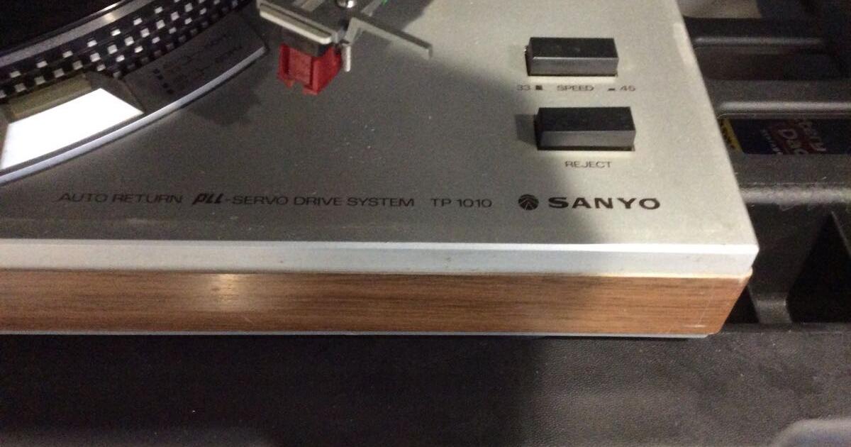 Sanyo TP1010 turntable for $85 in Edina, MN | For Sale & Free — Nextdoor