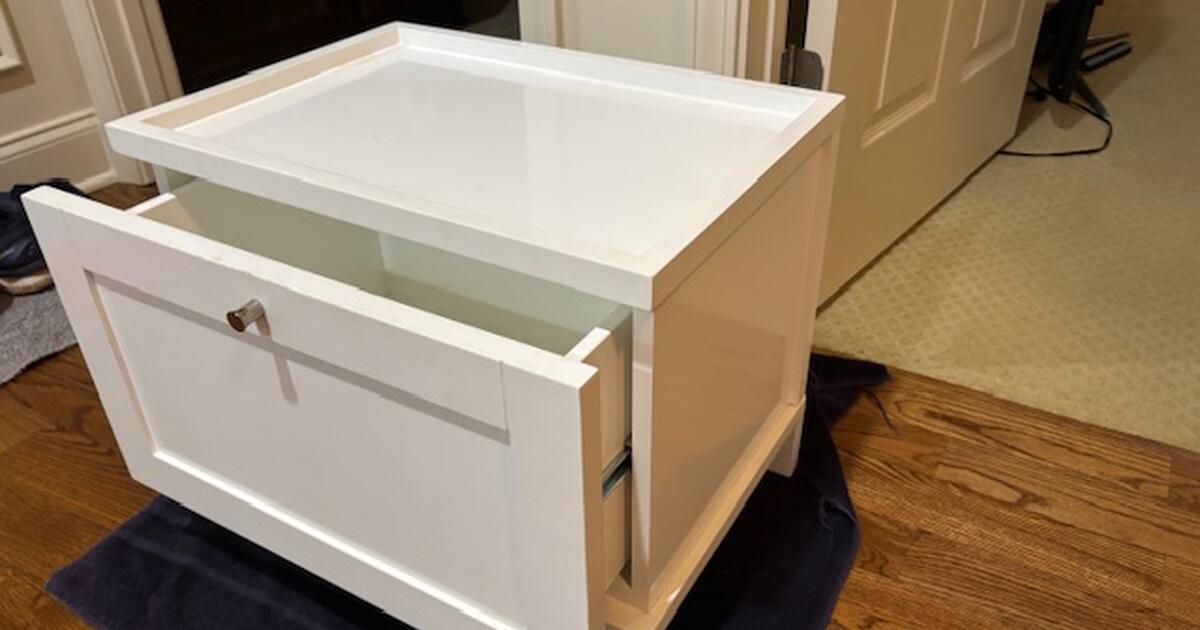 Solid Wood Stool with Drawer for Free in Cumming, GA | For Sale & Free ...