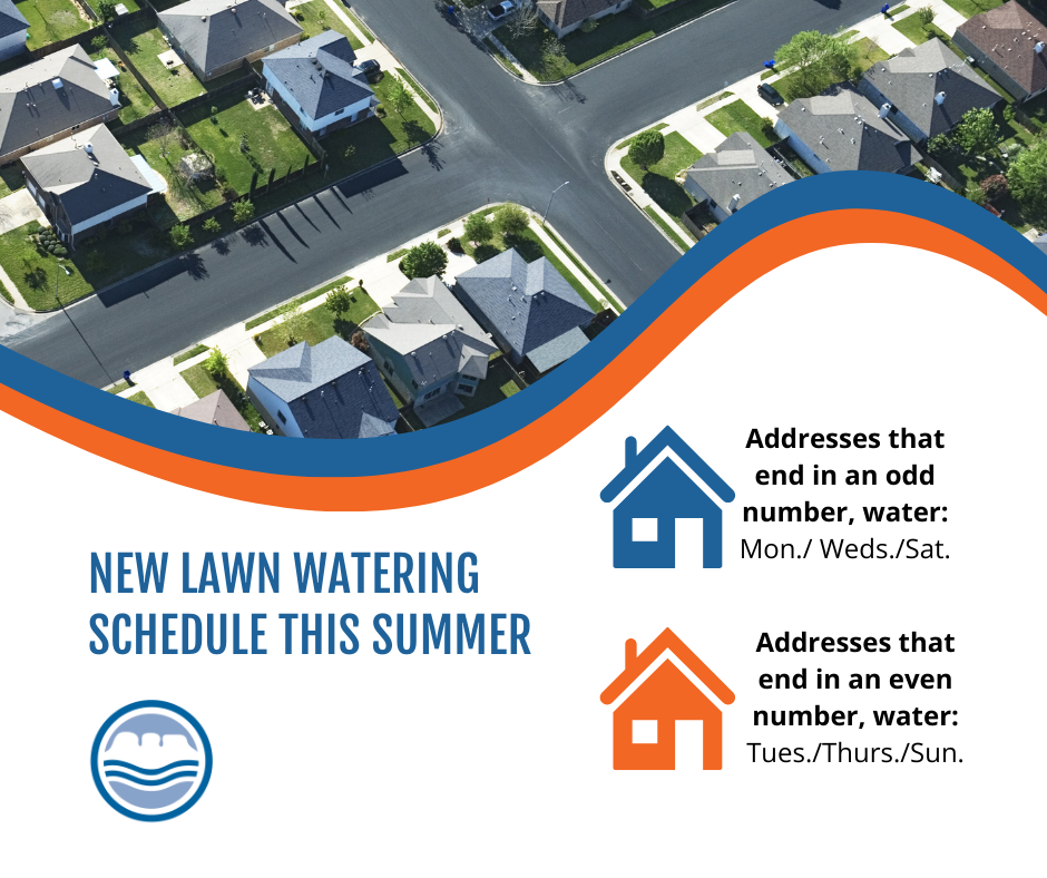 We’re rolling out a voluntary new lawn watering schedule that aligns ...