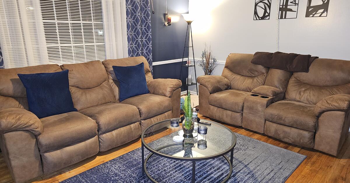 Furniture Set - Sofa And Love seat for $1000 in Liverpool, NY | For Sale & Free — Nextdoor