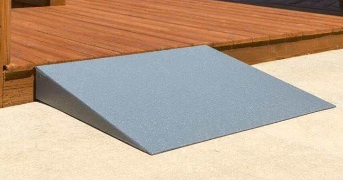 Silver Spring 3" High Lightweight Portable Foam Threshold Ramp for $40 ...