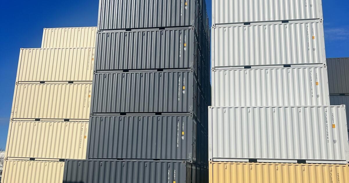 20' std One Trip (New) Containers for $3650 in Portland, OR | For Sale ...