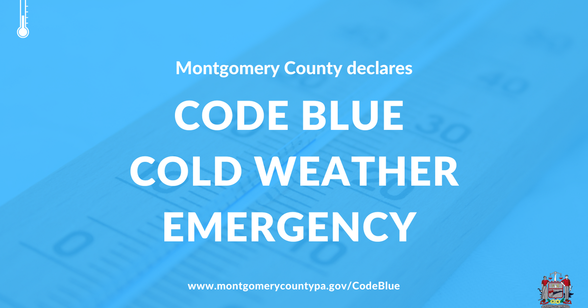 Heads up: A Code Blue cold weather emergency has been declared for # ...