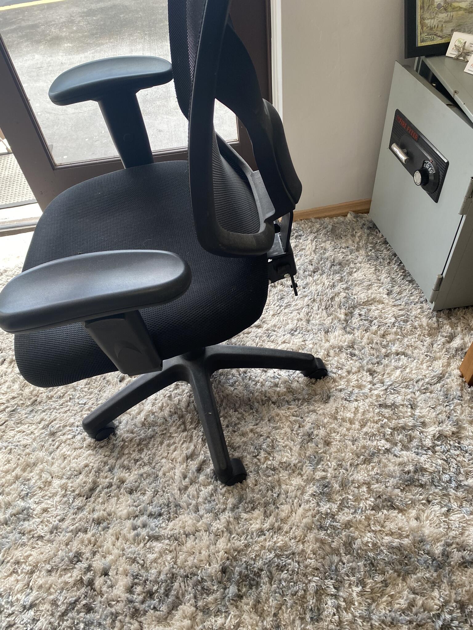 WorkPro® Quantum 9000 Ergonomic Mesh/Mesh Mid-Back Chair, Adjustale ...