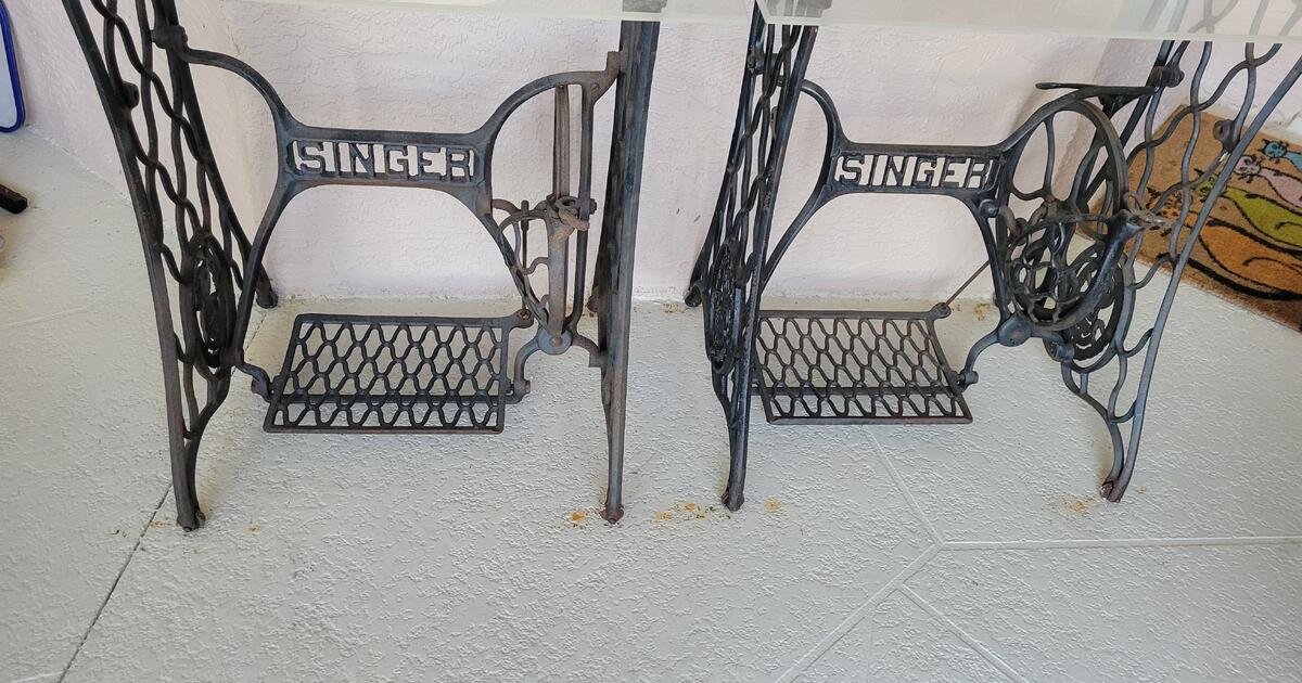 2 antique Singer sewing machine tables. for $50 in Bonita Springs, FL ...