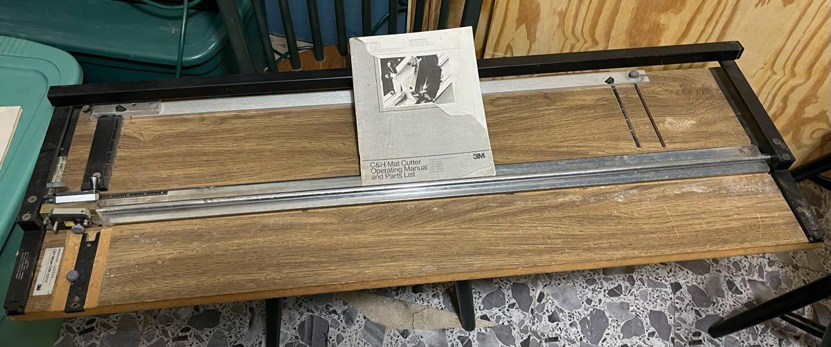 3M C&H Model CHN 4060A Mat Cutter for $50 in Jay, NY | For Sale & Free ...