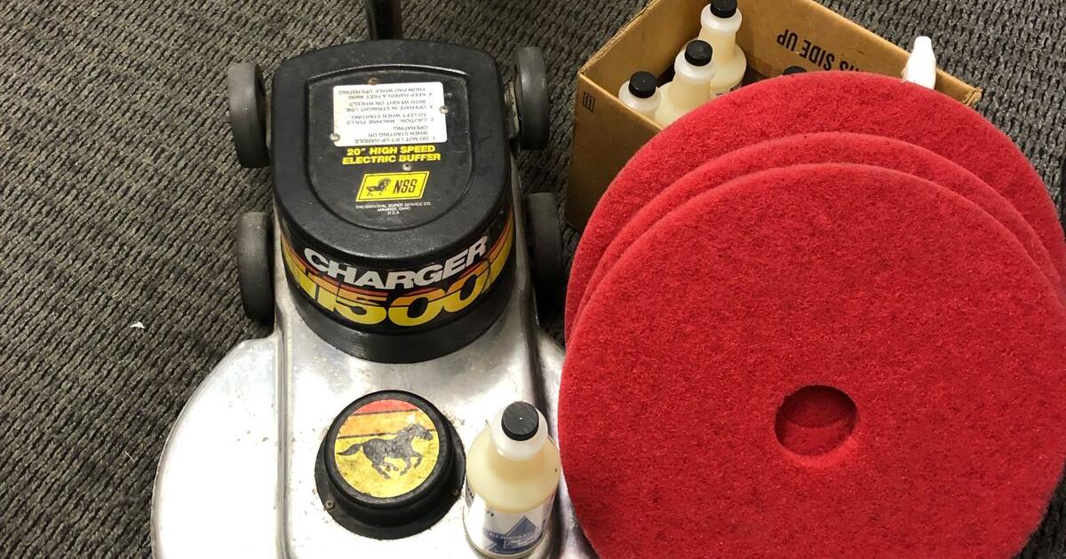 NSS Mustang 1500 20" High Speed Electric Floor Polisher for $400 in ...