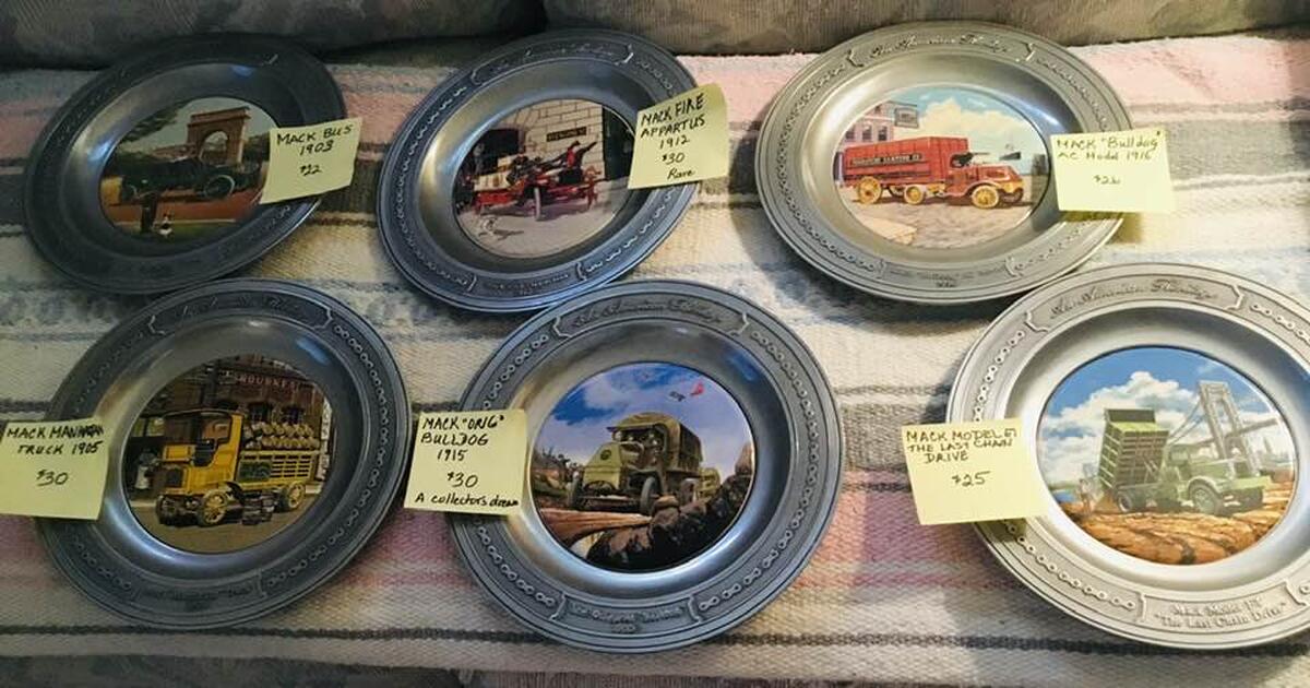Mack Trucks Collector's Pewter Plates for $20 in Bethlehem, PA | For ...