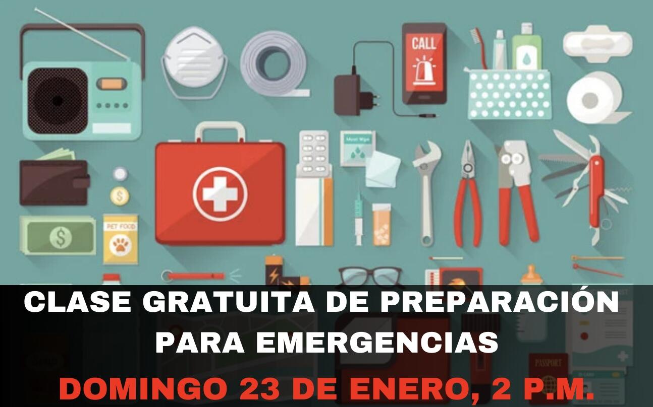 Free Spanish Virtual Emergency Prep Class/Clase de preparación virtual ...