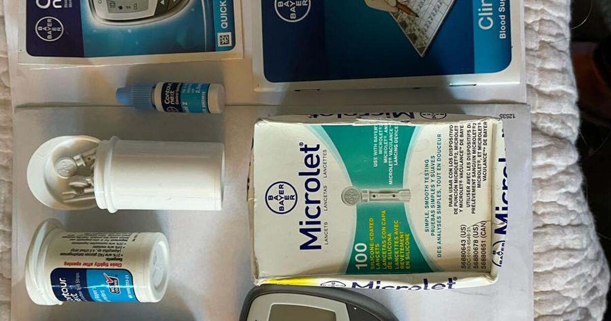 Bayer Contour Next EZ Glucose Meter Kit for Free in Londonderry, NH ...