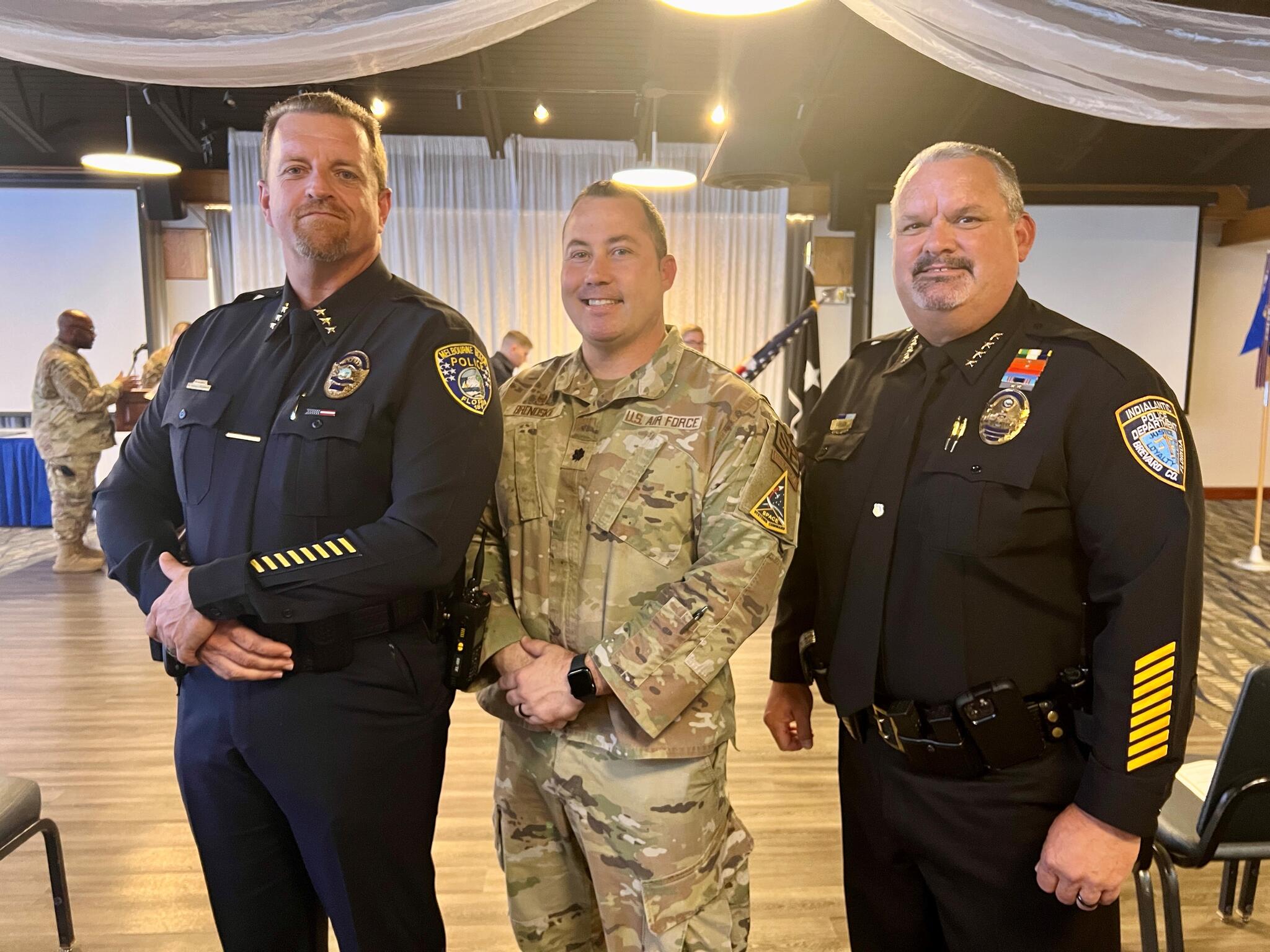 Deputy Chief Smith attended the Change of Command Ceremony for the 45th ...