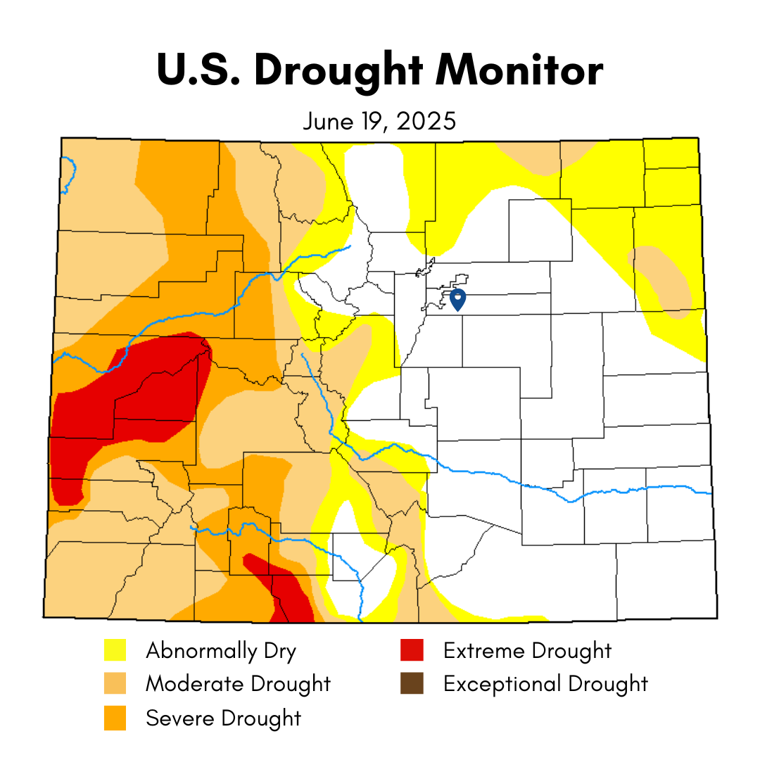 Summer officially begins tomorrow, and it will sure feel like it. (East Cherry Creek Valley ...