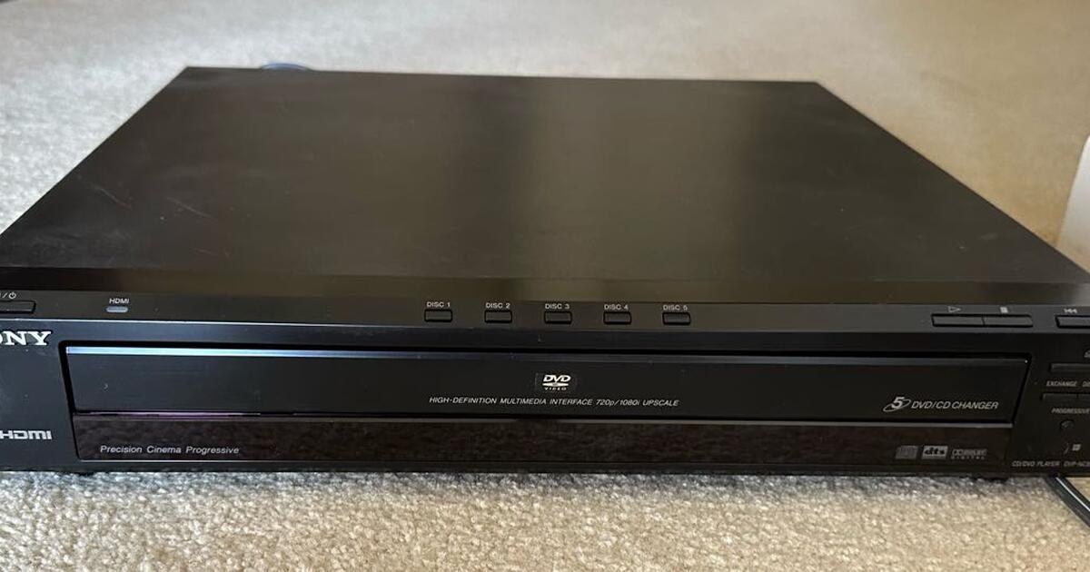 Sony DVD 5 disc Player for Free in Plano, TX | For Sale & Free — Nextdoor