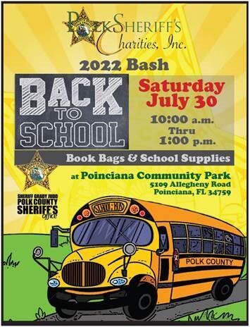 Back to School Bash 2022 (Polk County Sheriff's Office) — Nextdoor — Nextdoor